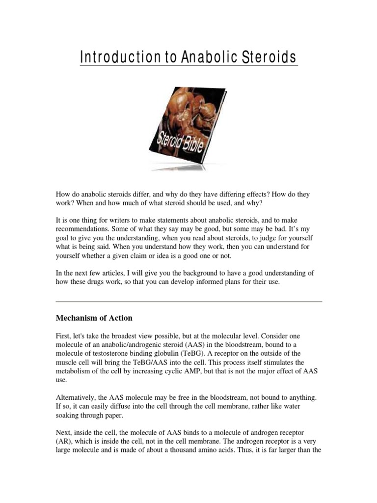 Anabolic Steroid Guide Part 3 | PDF | Androgen | Downregulation And ...