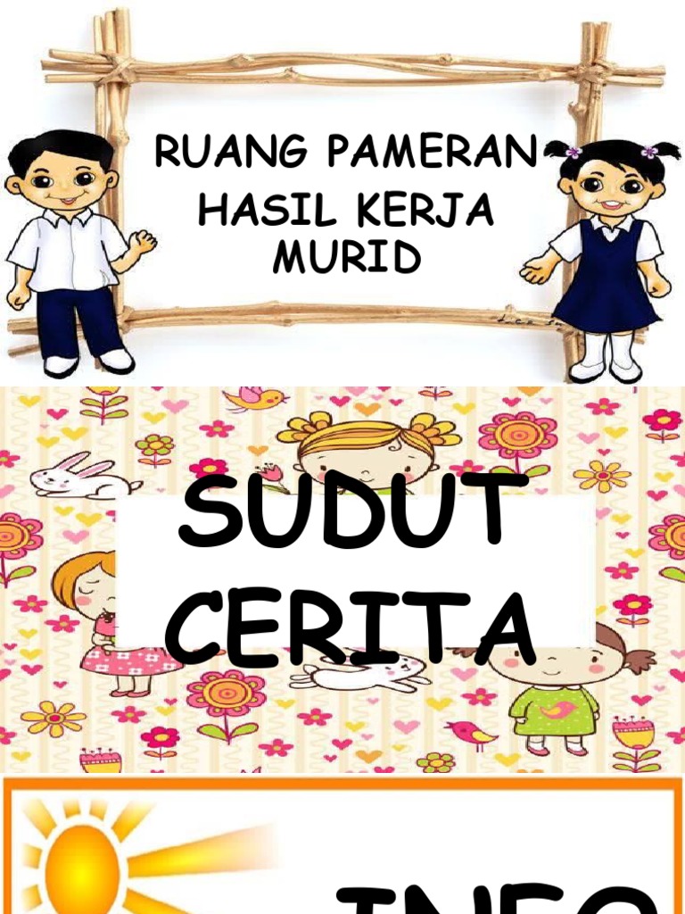 Label Sudut Kelas | PDF