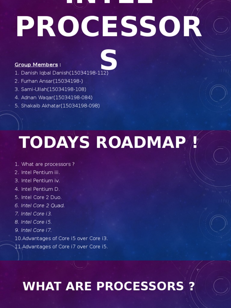 Intel Pdf Central Processing Unit Microprocessor