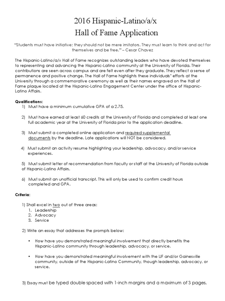 Hall of Fame | PDF | Academia | Students