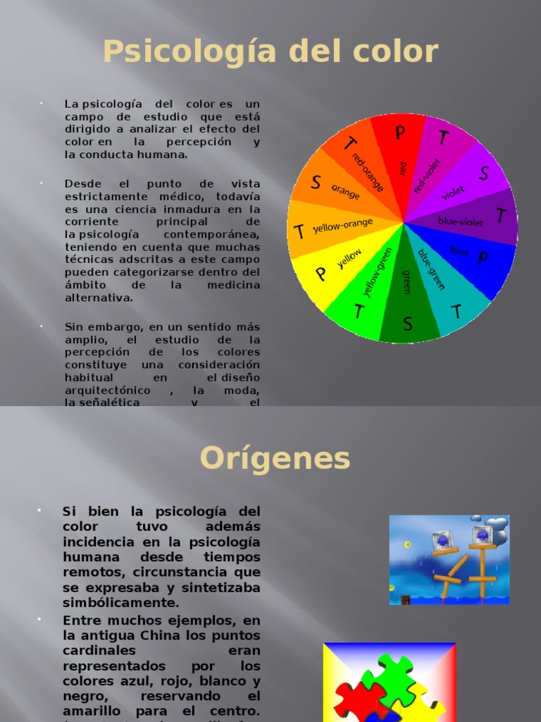 Psicología Del Color | PDF | Color | Tecnicas artisticas