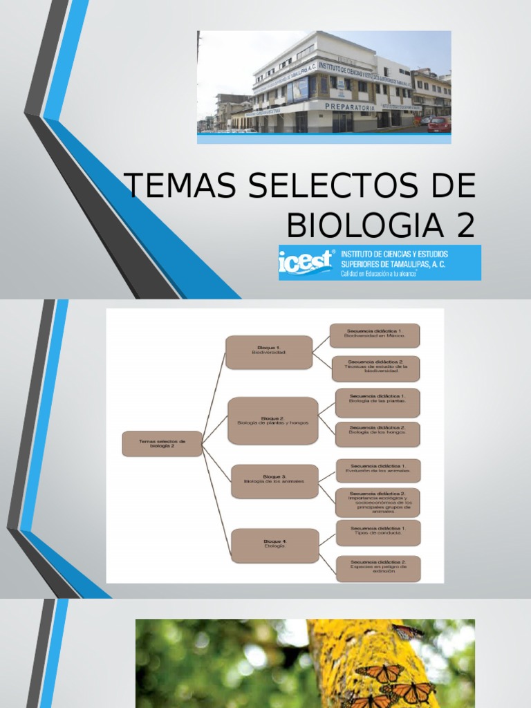 Temas Selectos de Biologia 2 | Biodiversidad | Naturaleza