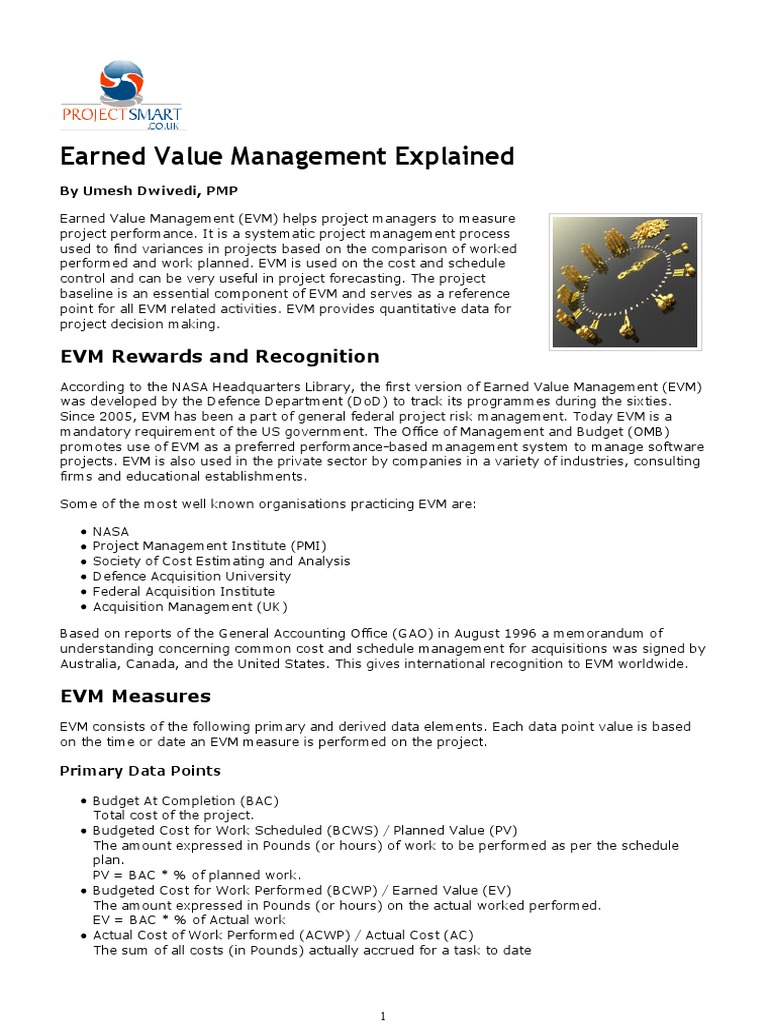 Earned Value Management Explained | PDF | Accountability | Business