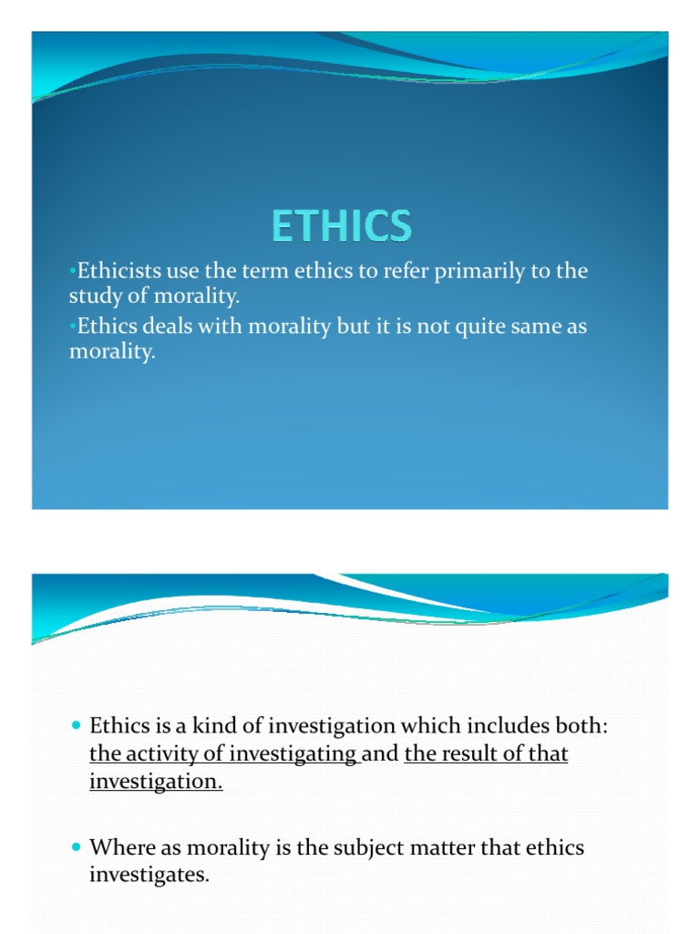 Business Ethics | PDF | Morality | Market (Economics)