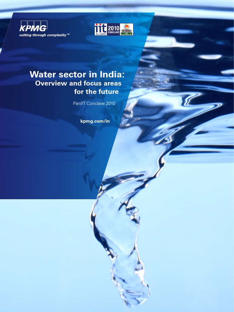 Water Sector in India | PDF | Sewage Treatment | Water Supply