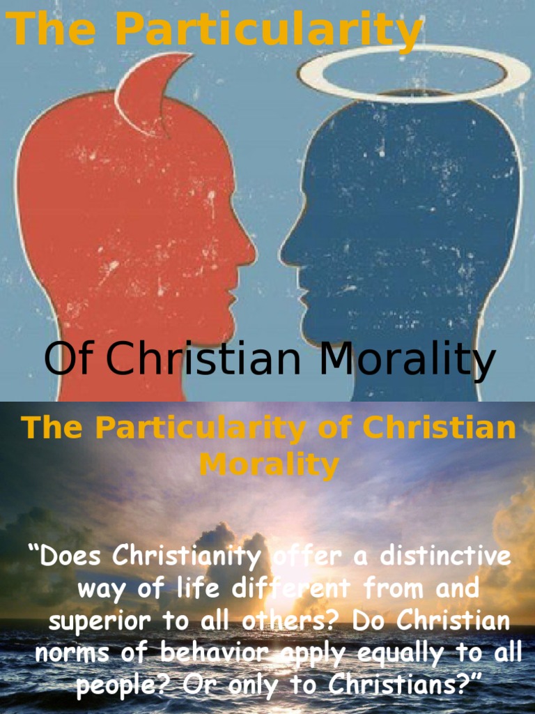 Chapter2- Particularity of Christian Morality | Original Sin ...