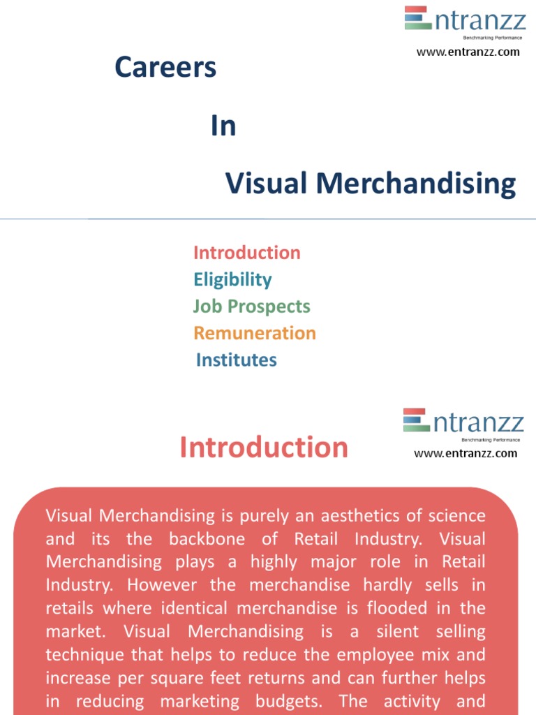 Visual Merchandising Career Guide | PDF | Career & Growth | Finance ...
