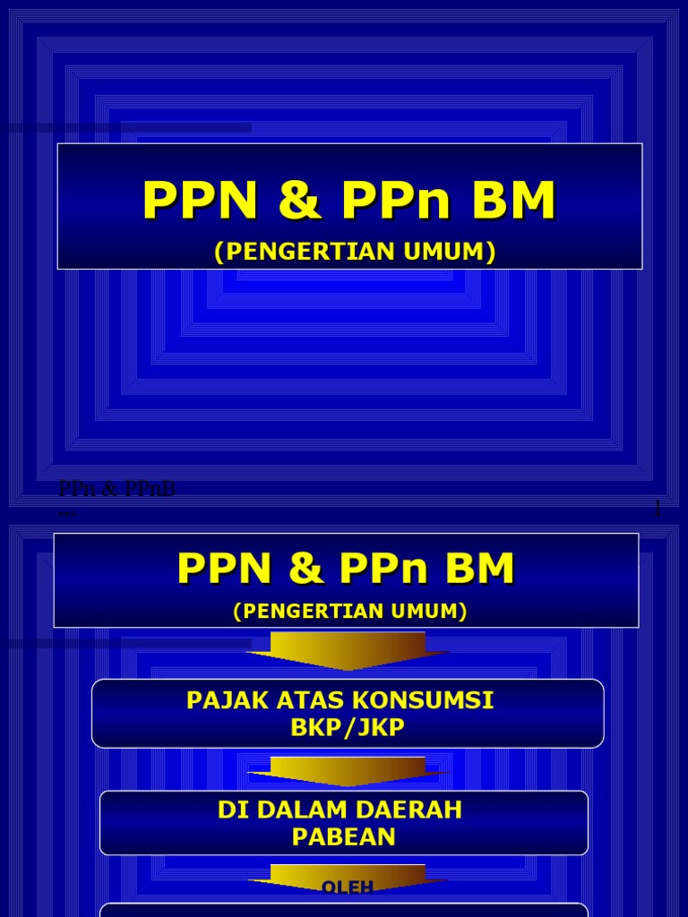 PPN Dan PPNBM | PDF