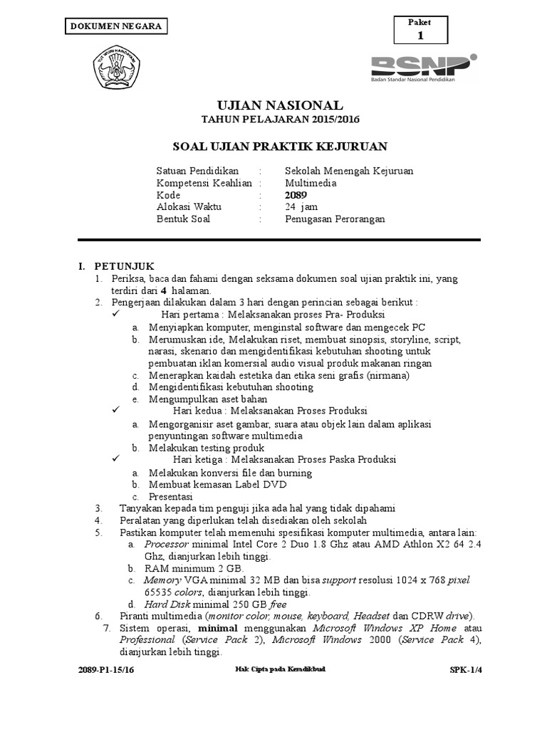 2089 P1 SPK Multimedia | PDF