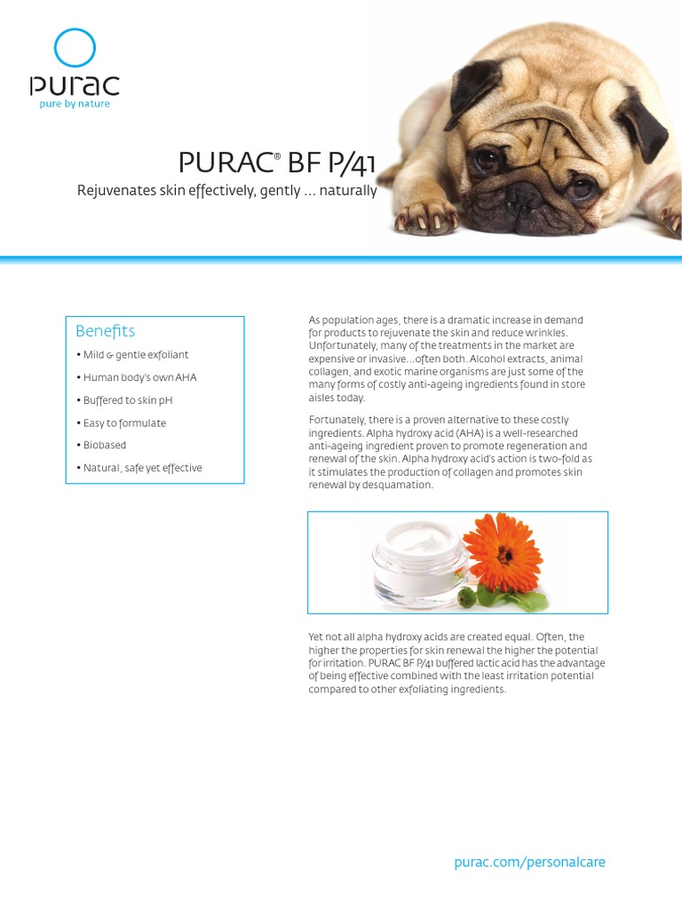 Purac BF P - 41 | Download Free PDF | Ph | Chemistry