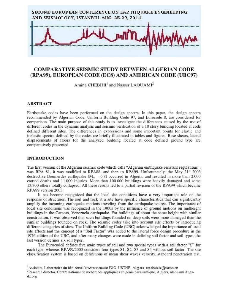 Rpa99 2003 | PDF | Normal Mode | Earthquakes