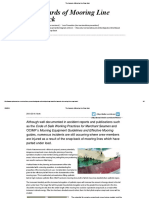 OCIMF & Mooring Equipment Guidelines (MEG) | PDF | Technology & Engineering