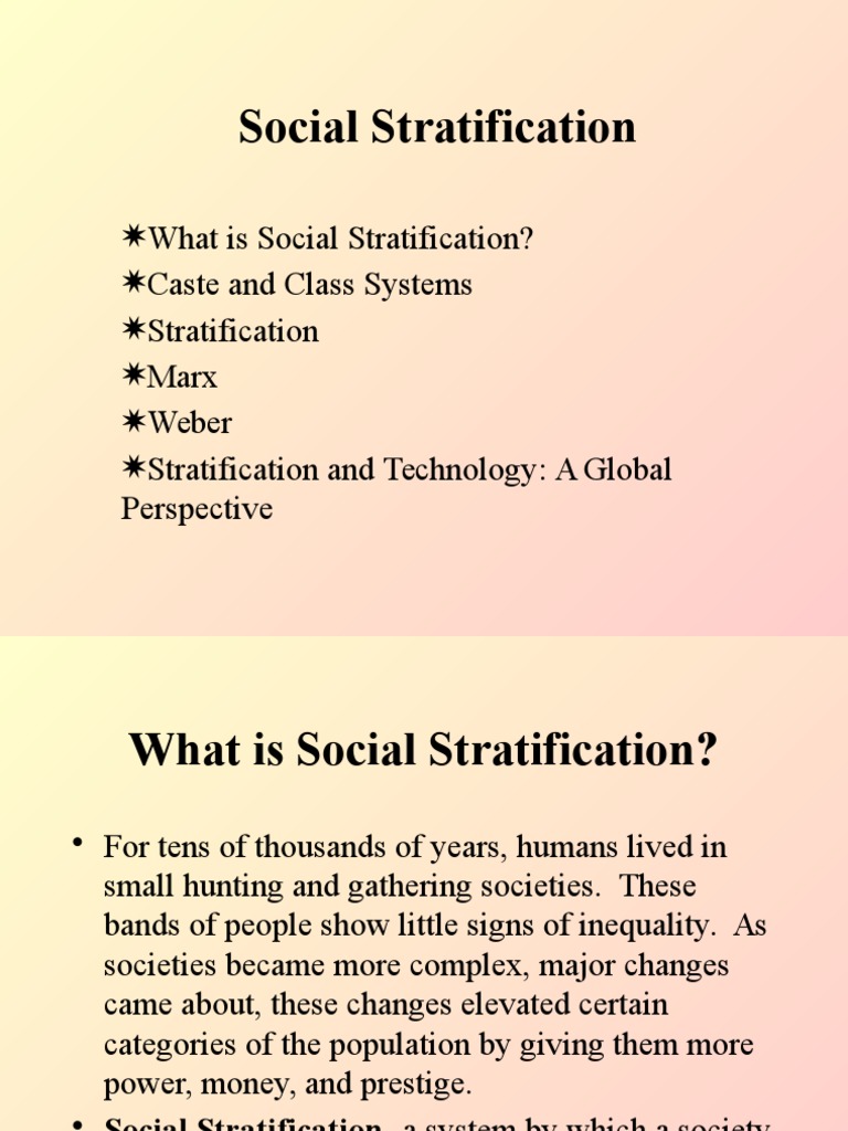 Stratification PPT 36 | Social Stratification | Social Inequality