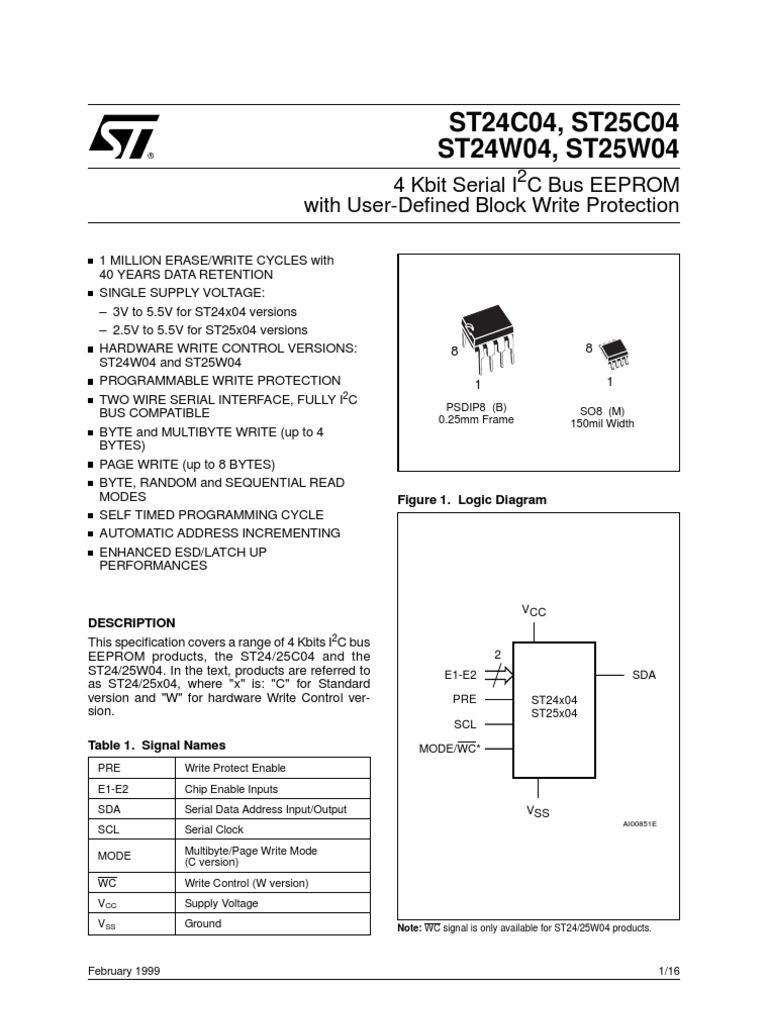 Datasheet | Electrical Engineering | Digital Electronics