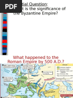 Byzantine Empire Notes | PDF | Constantinople | Byzantine Empire