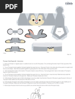 Dumbo Cutie Papercraft Printable 0711 | PDF