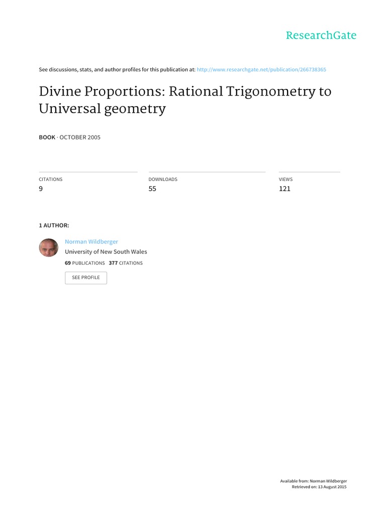 Rational Trig | Download Free PDF | Trigonometric Functions | Line ...