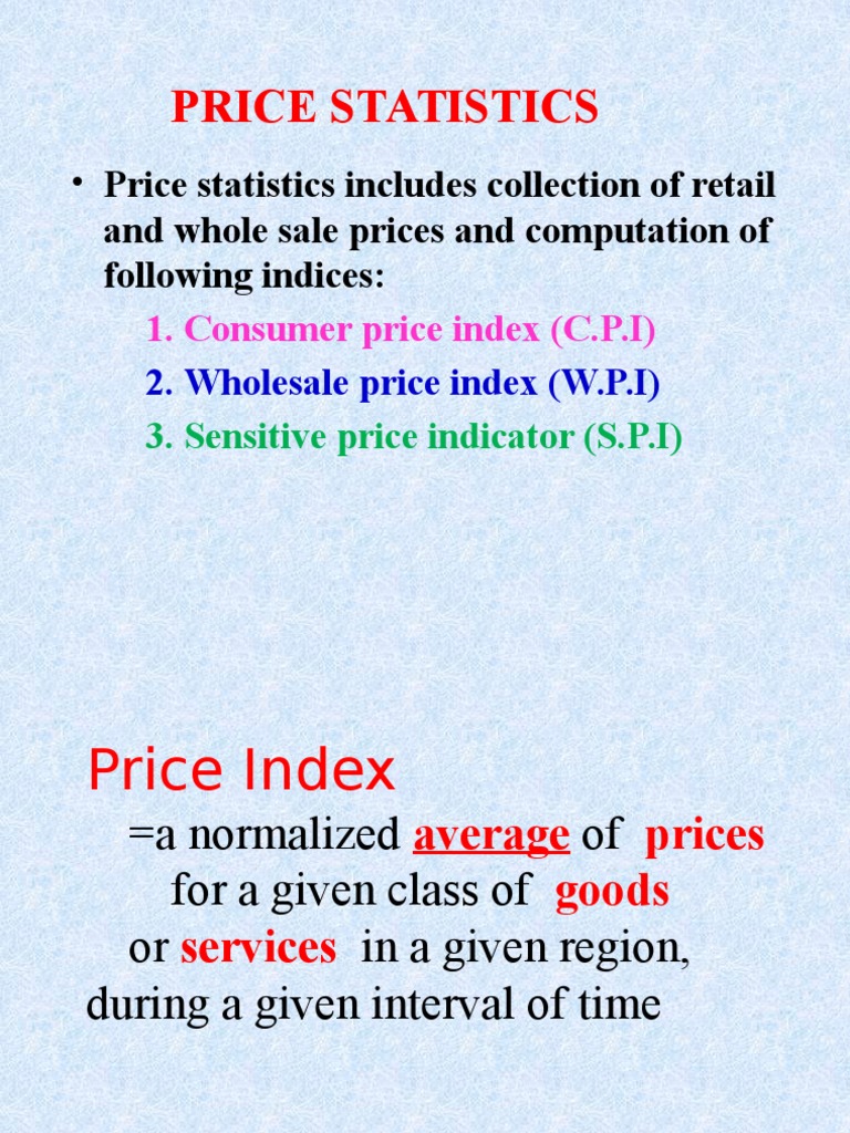 Cost Indices | Download Free PDF | Consumer Price Index | Inflation