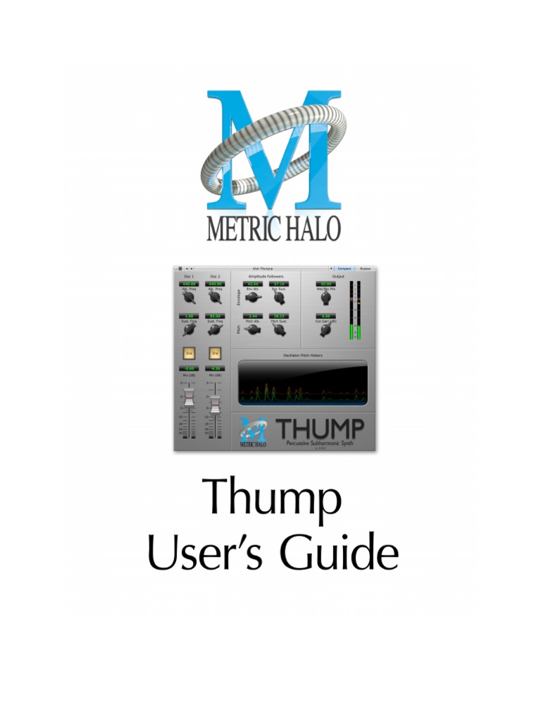 Thump Users Guide | PDF | Button (Computing) | Menu (Computing)