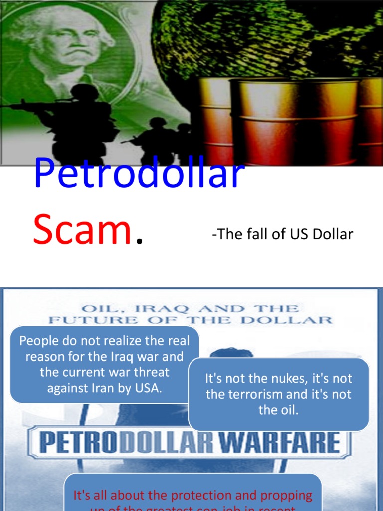 Petrodollar: - The Fall of US Dollar | PDF | Economies | International ...