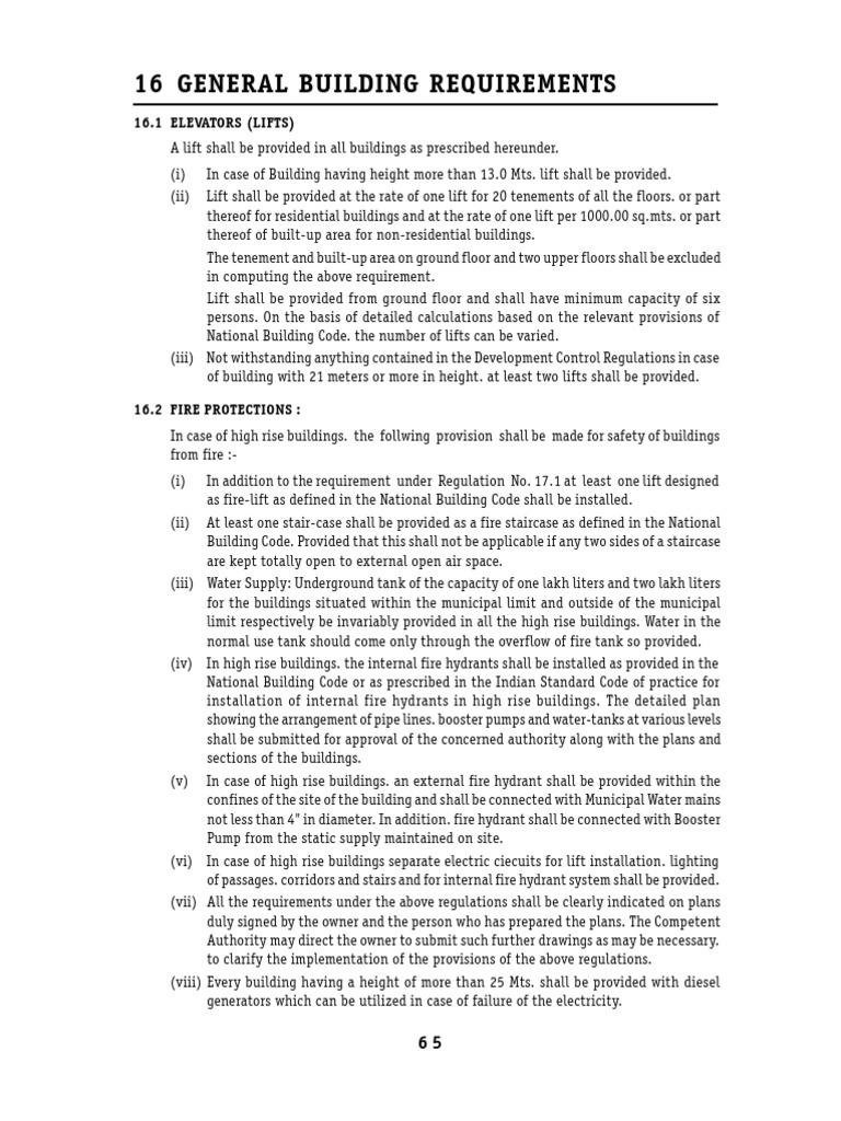 Building Regulations In India PDF Stairs Basement