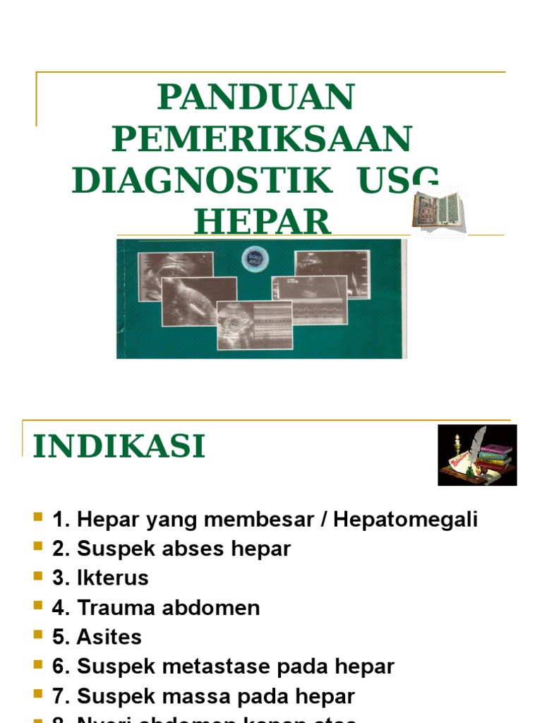 Pemeriksaan USG Hepar1 | PDF | Kesehatan Holistik