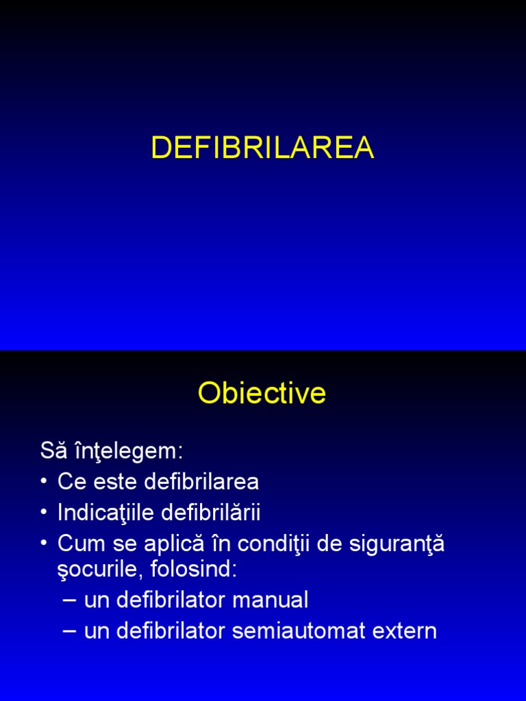 Defibrilarea | PDF