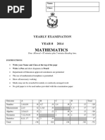 Year 7 Maths Revision Booklet | PDF | Area | Elementary Mathematics