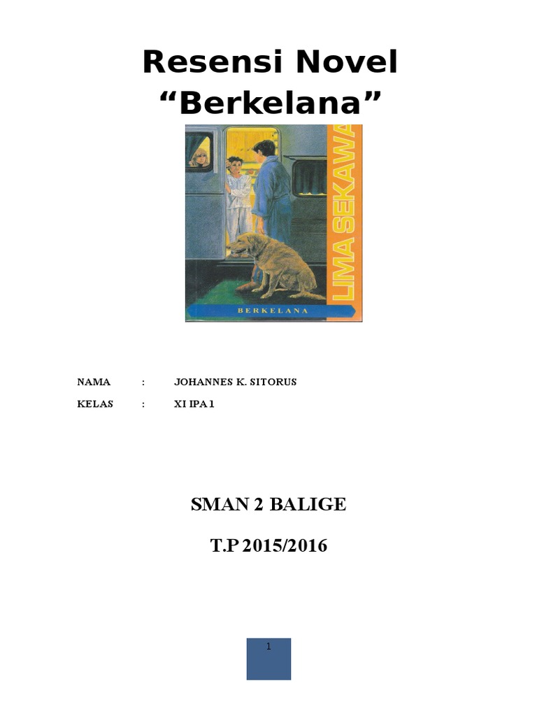 Resensi Novel Johannes | PDF