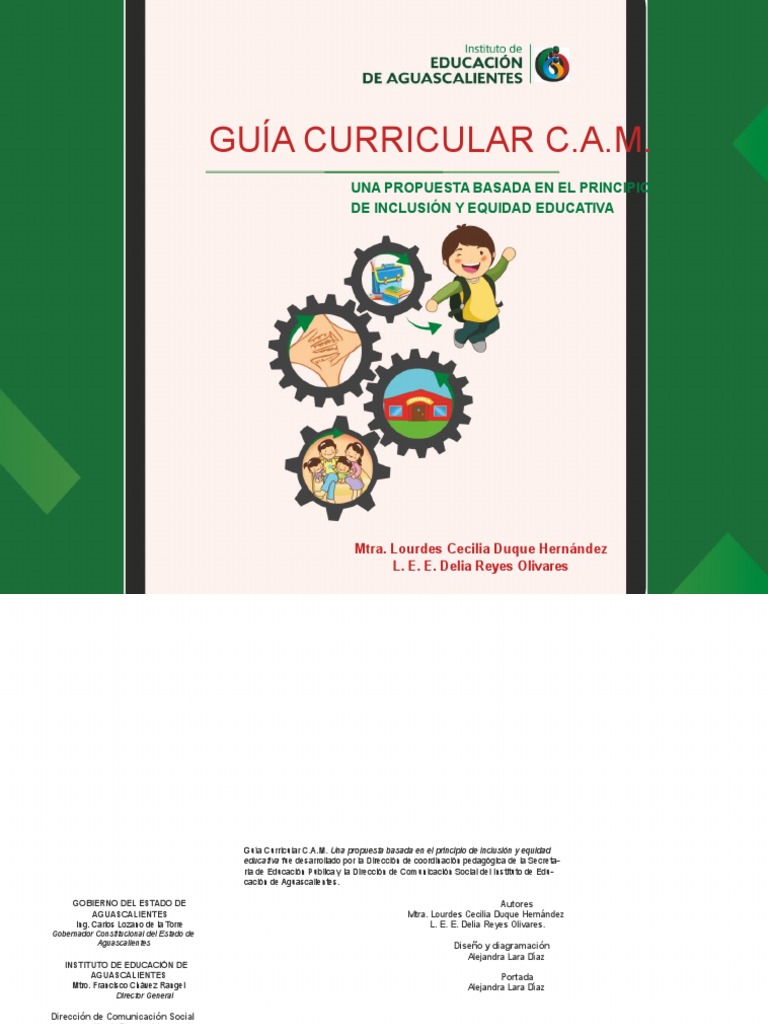 Guía Curricular | Plan de estudios | Aprendizaje