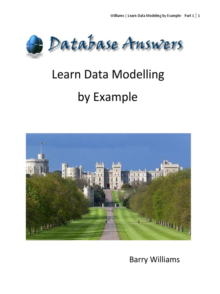 Learn Data Modelling by Example PT 1 Beginner Level | PDF | Data Model ...