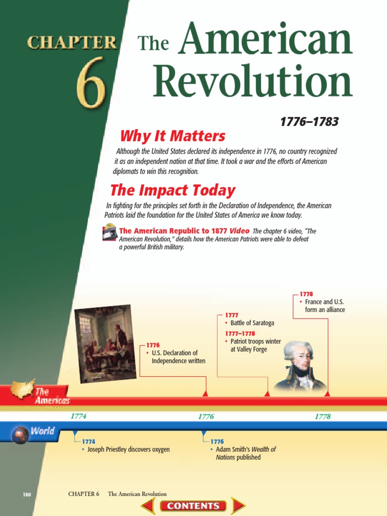 American Revolution: Key Events 1776-1783 | PDF | American Revolution ...