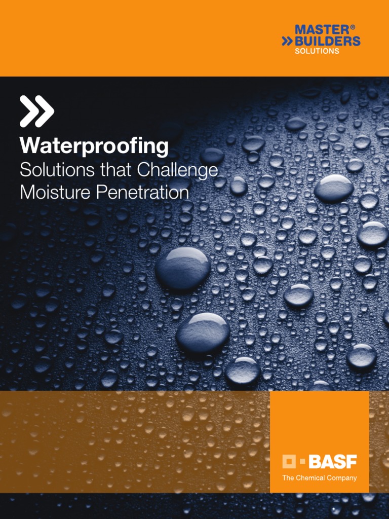 Waterproofing: Solutions That Challenge Moisture Penetration | PDF ...