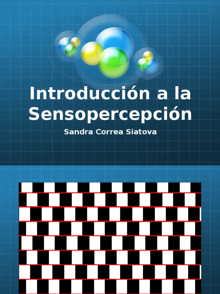 Introducción A La Sensopercepción | PDF | Percepción | Neurociencia