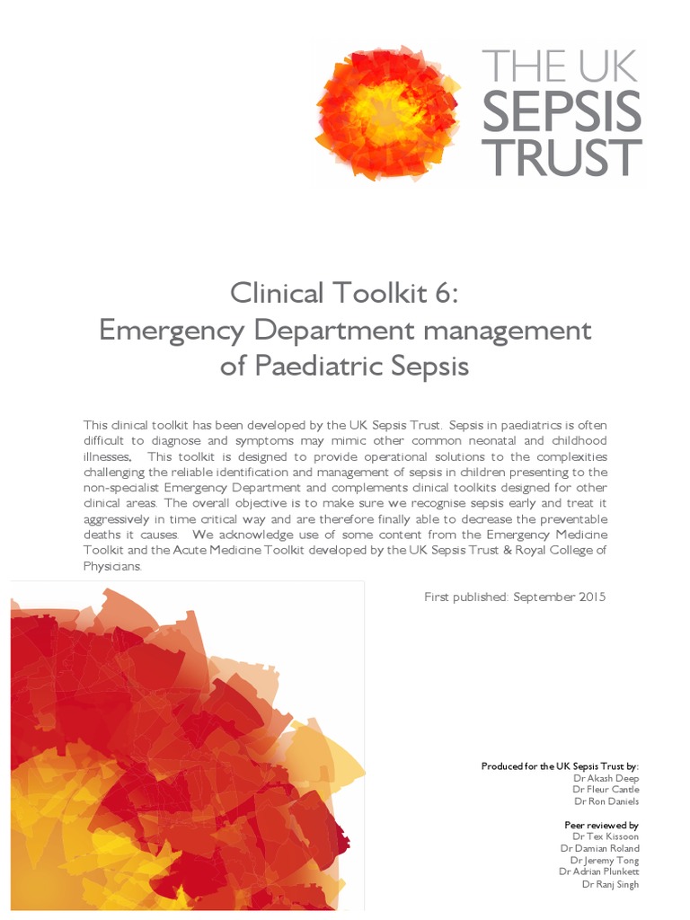 Pediatric Sepsis Management Toolkit | PDF | Sepsis | Shock (Circulatory)