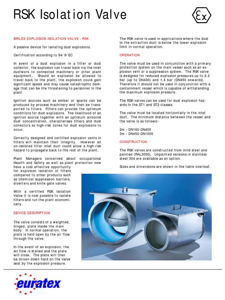 Brilex - RSK - Backdraft Damper Valve (24177) | PDF | Duct (Flow) | Valve