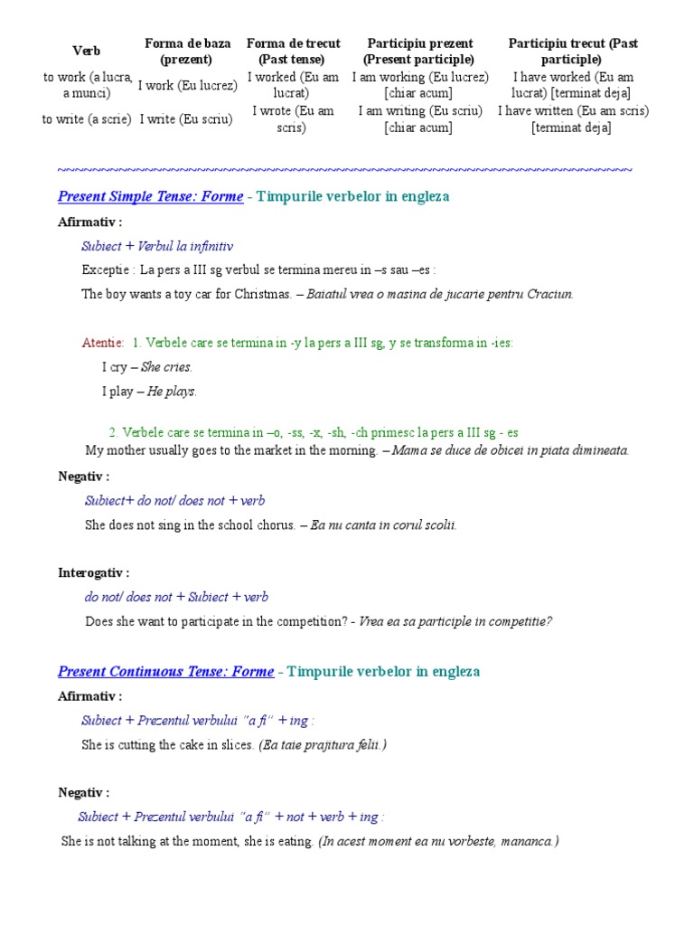 Mod: Gerunziu | PDF | Syntax | Morphology