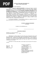 EXTRAJUDICIAL SETTLEMENT AND PARTITION - Sample | PDF | Intestacy ...