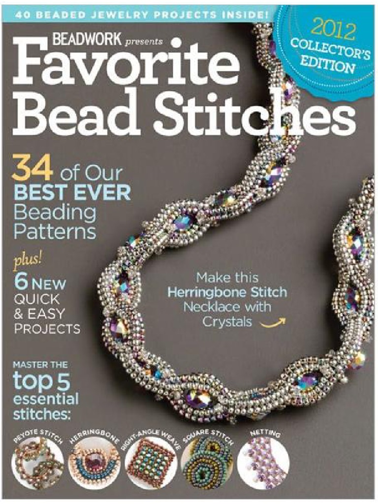 Beadwork Favorite Bead Stitches 2012 PDF | PDF