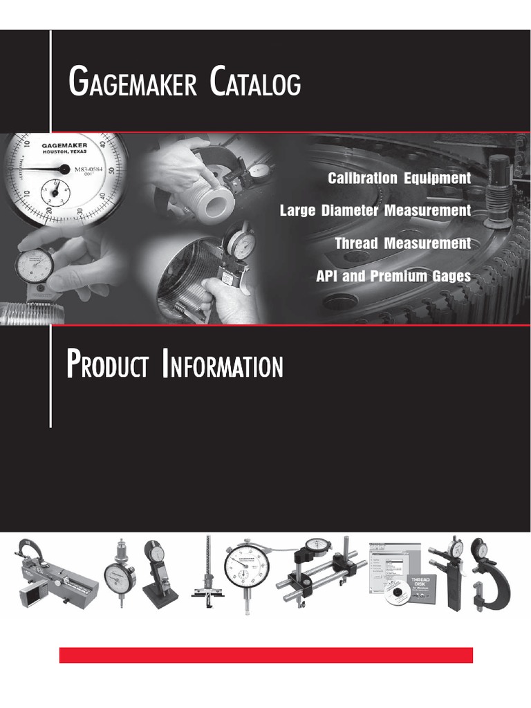 Gagemaker 2004 Catalog | PDF | Computing And Information Technology