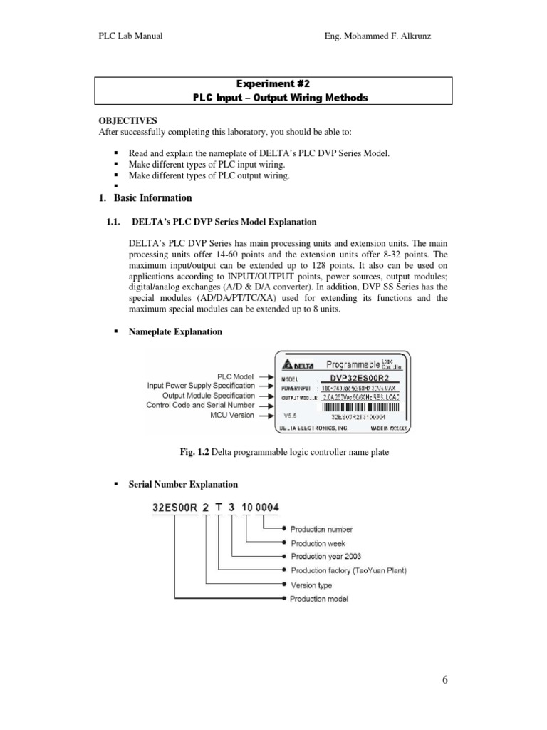 Delta Plc Input Output Wiring Guide Pdf Programmable Logic