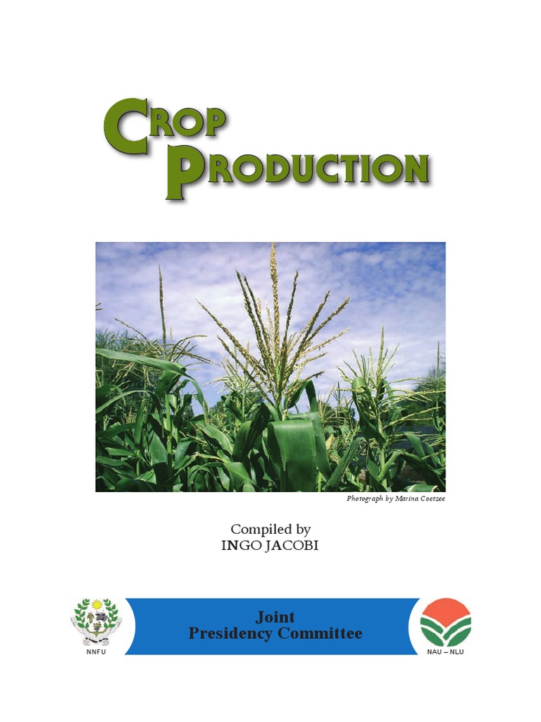 Crop Production Manual | PDF | Plant Nutrition | Soil