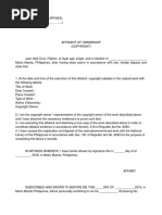 Affidavit of Proof of Life | PDF | Law