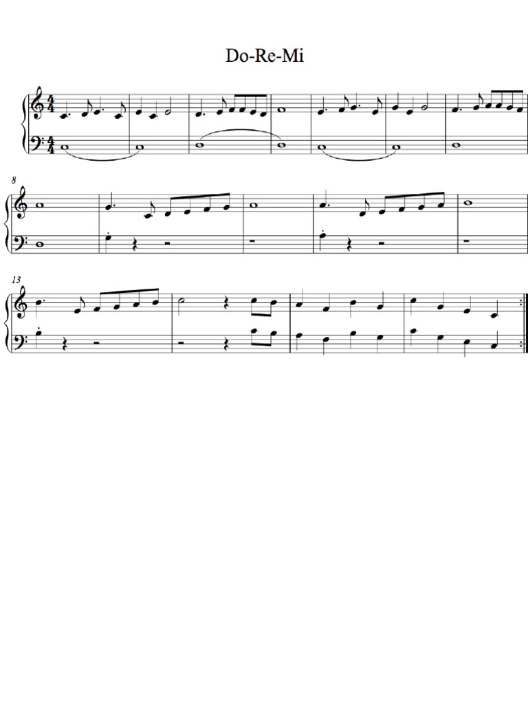 Do Re Mi | PDF