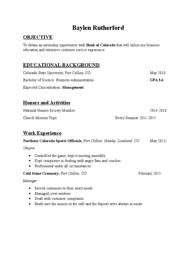 Resume Draft | PDF