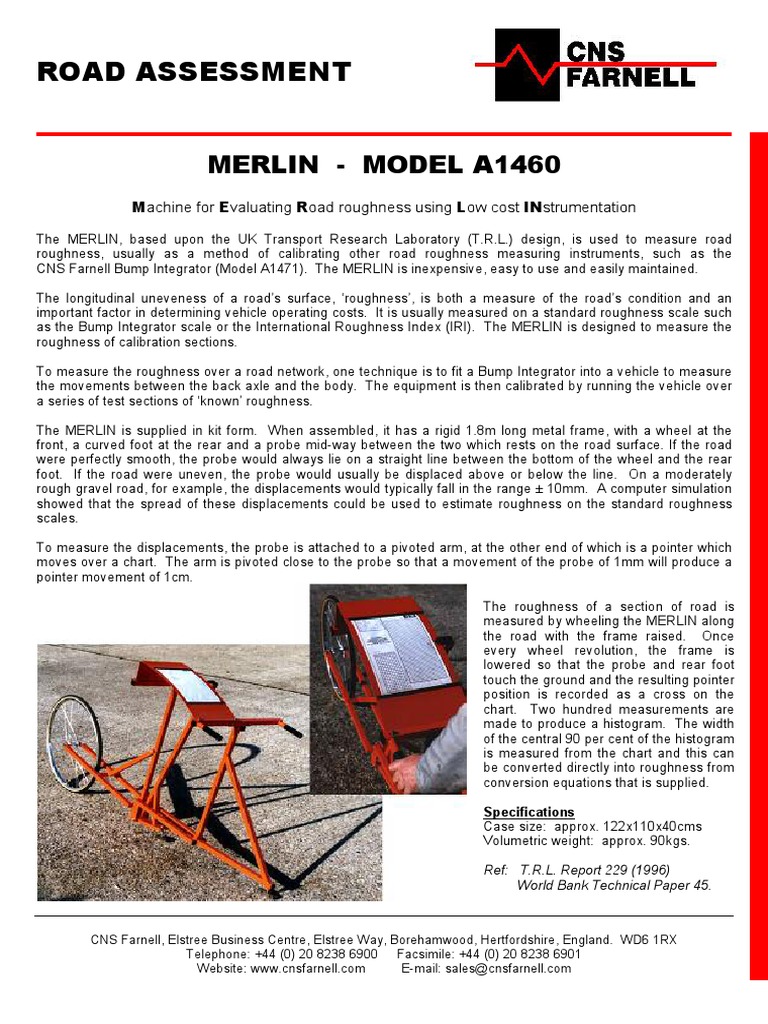 Merlin | PDF | Surface Roughness | Transport