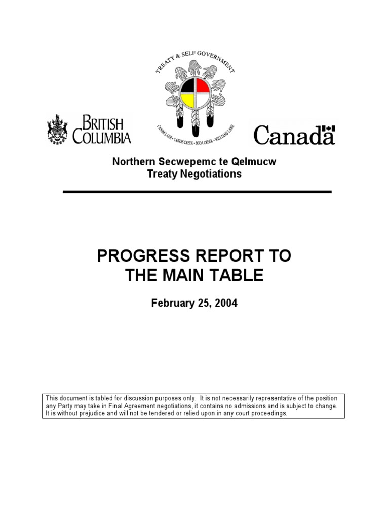 2004 02 CTC Treaty Main Table Rep 7p PDF | PDF | Negotiation | Tourism