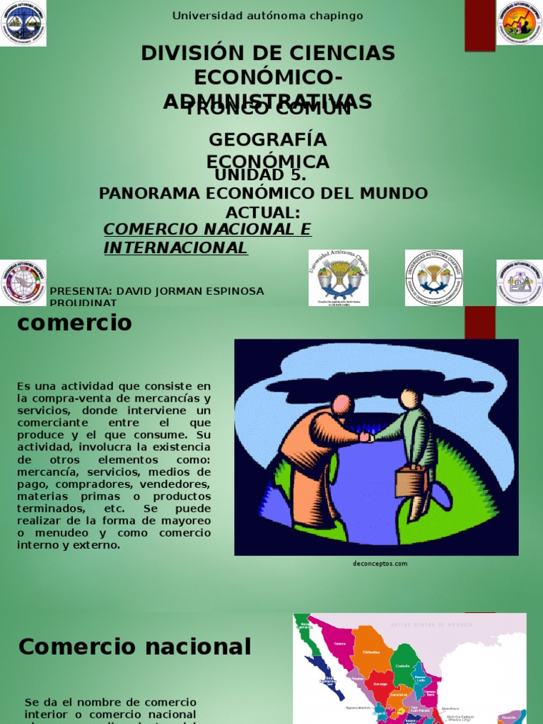 Comercio Nacional e Internacional. | PDF | Comercio | El comercio ...