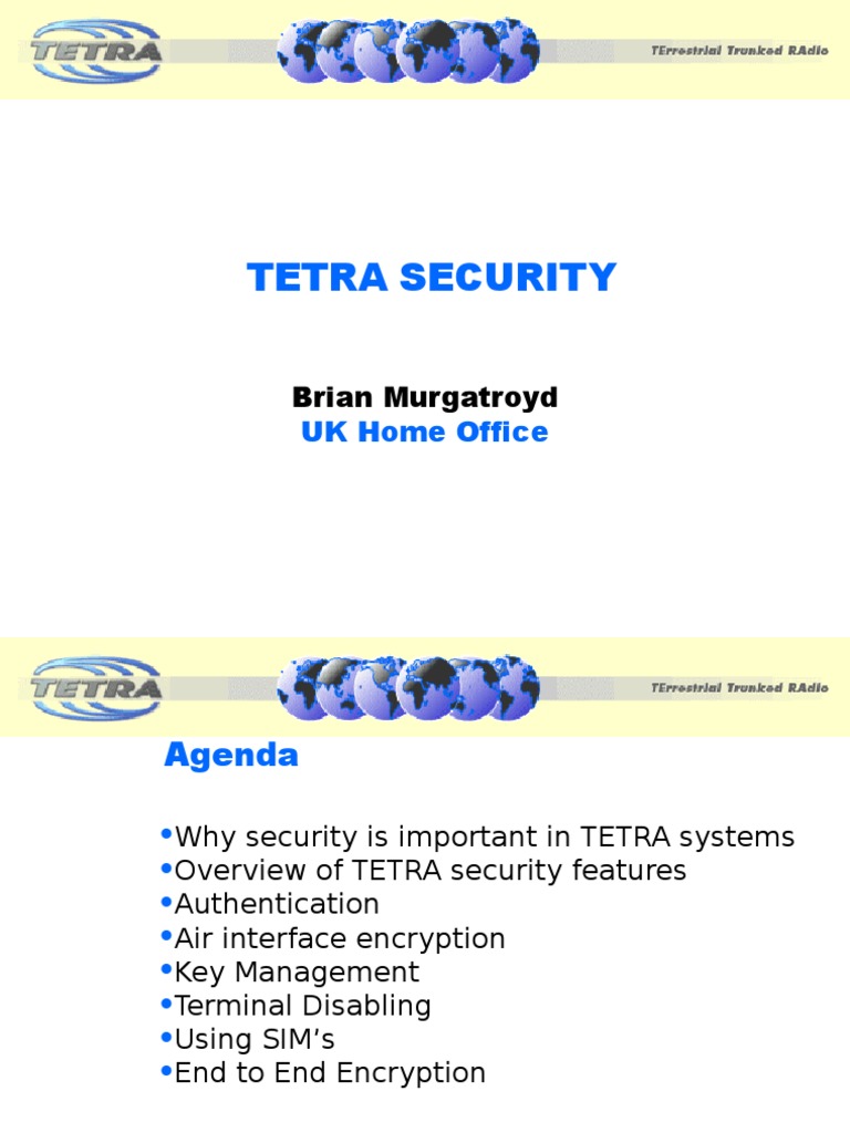6 Security Tetra | PDF | Key (Cryptography) | Encryption