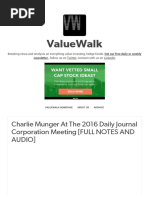 ROIC Tree & EVA Template Guide | PDF